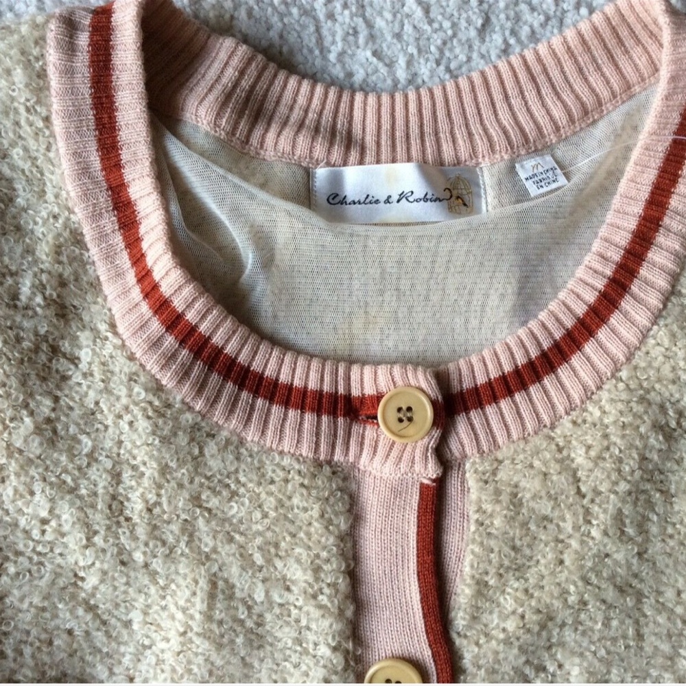New Anthropologie Charlie & Robin Cardigan Size M - Gem
